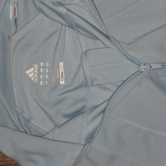 adidas | Jackets & Coats | Adidas Climate Golf Control Baby Blue Zip Up | Poshmark